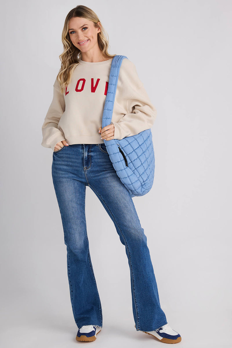 FP Movement Quilted Carryall Hobo Bag – Social Threads