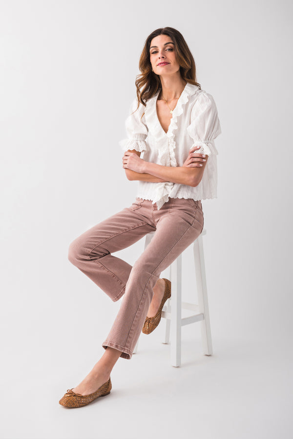 Risen Rosie Ankle Flare Jeans – Social Threads