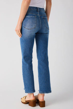 Risen High Rise Step Hem Jeans – Social Threads