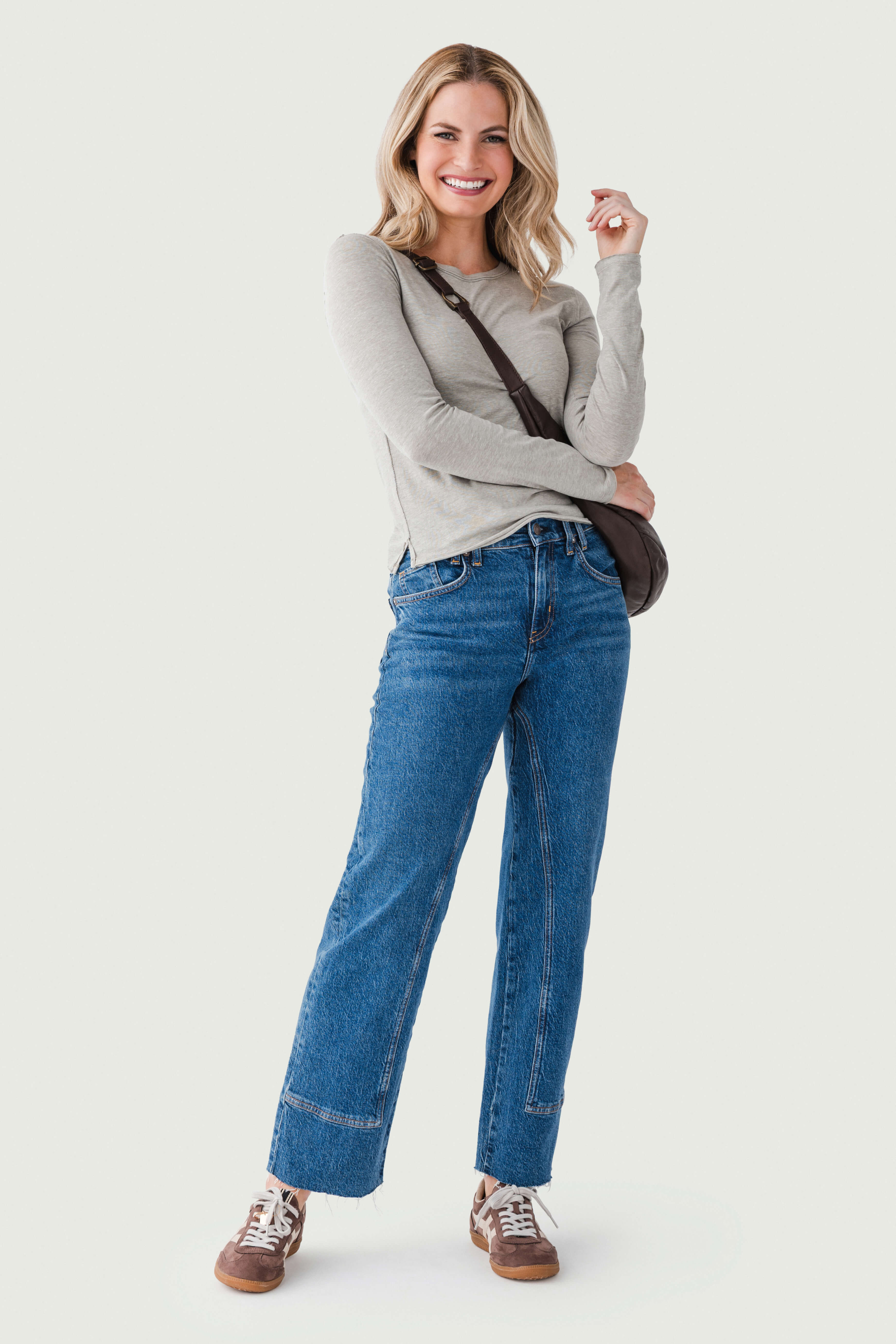 Free People Risk Taker Mid Rise Straightleg Jean – Social Threads