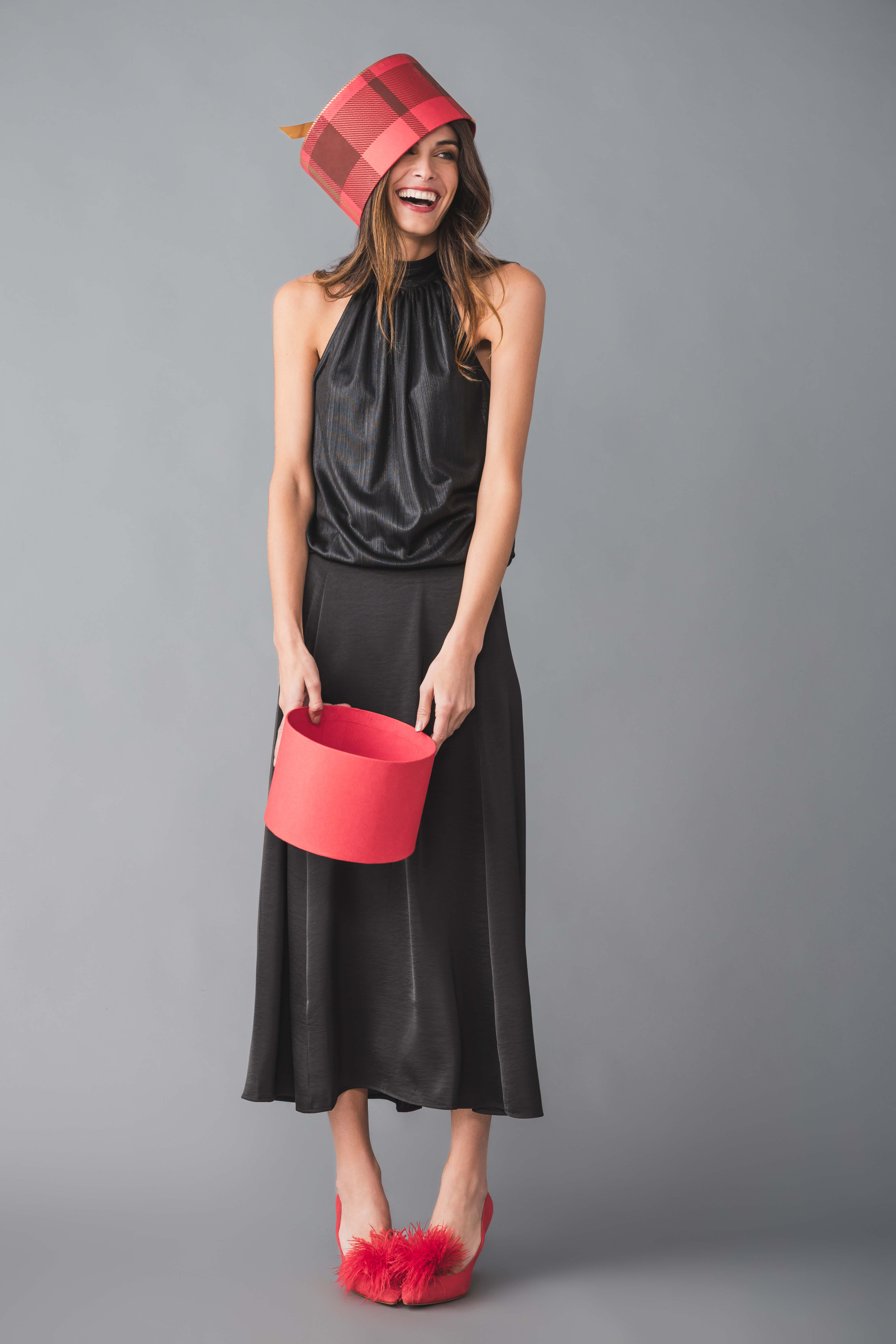 Fate Liquid Tie Neck Halter Top – Social Threads